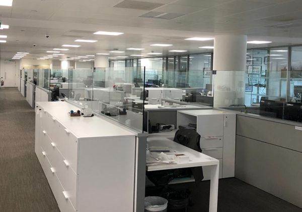 Bespoke Social Distancing Screens for Offices