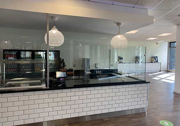 Custom Glass Counter Screens for Offices & Receptions